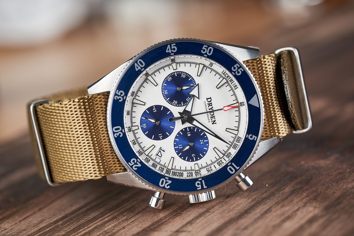 Dryden Chrono Diver Blue Panda Review - Watch Clicker