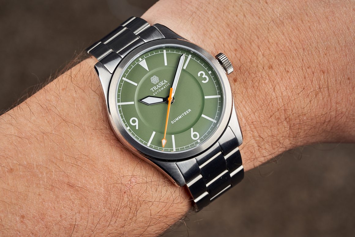 Traska Summiteer 38mm Field Watch Review - Watch Clicker