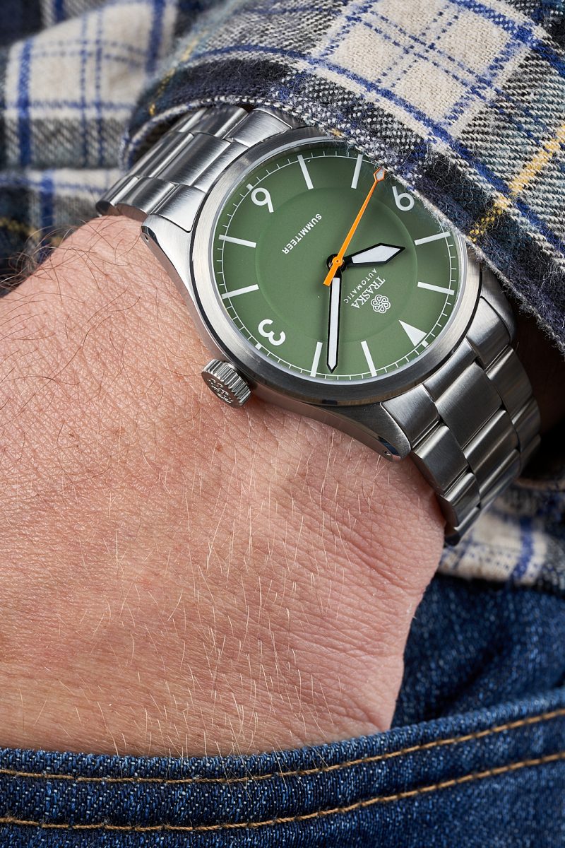 Traska Summiteer 38mm Field Watch Review - Watch Clicker