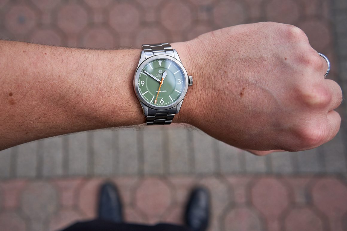Traska Summiteer 38mm Field Watch Review - Watch Clicker