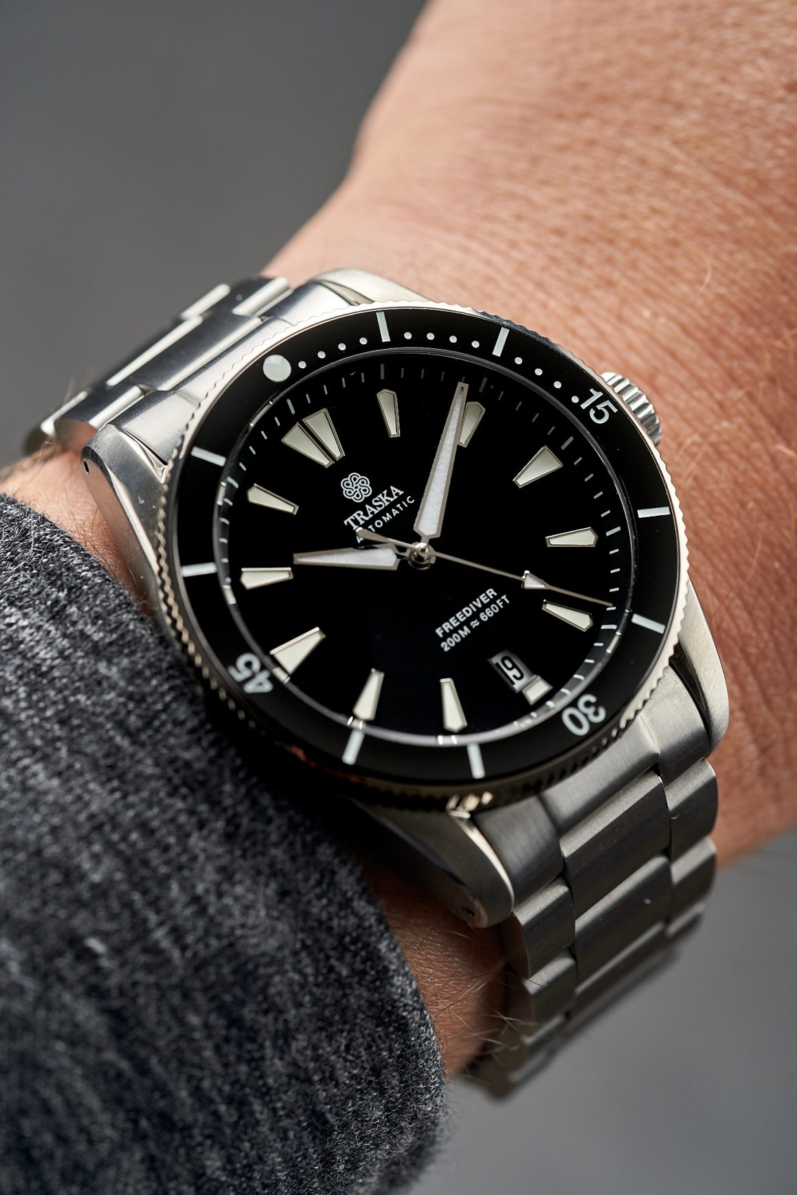 Traska Freediver 40mm Dive Watch Review - Watch Clicker