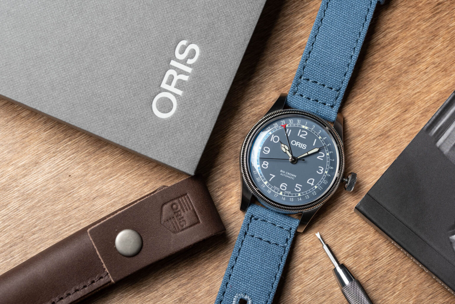 Oris Big Crown Pointer Date Blue Dial Review - Watch Clicker