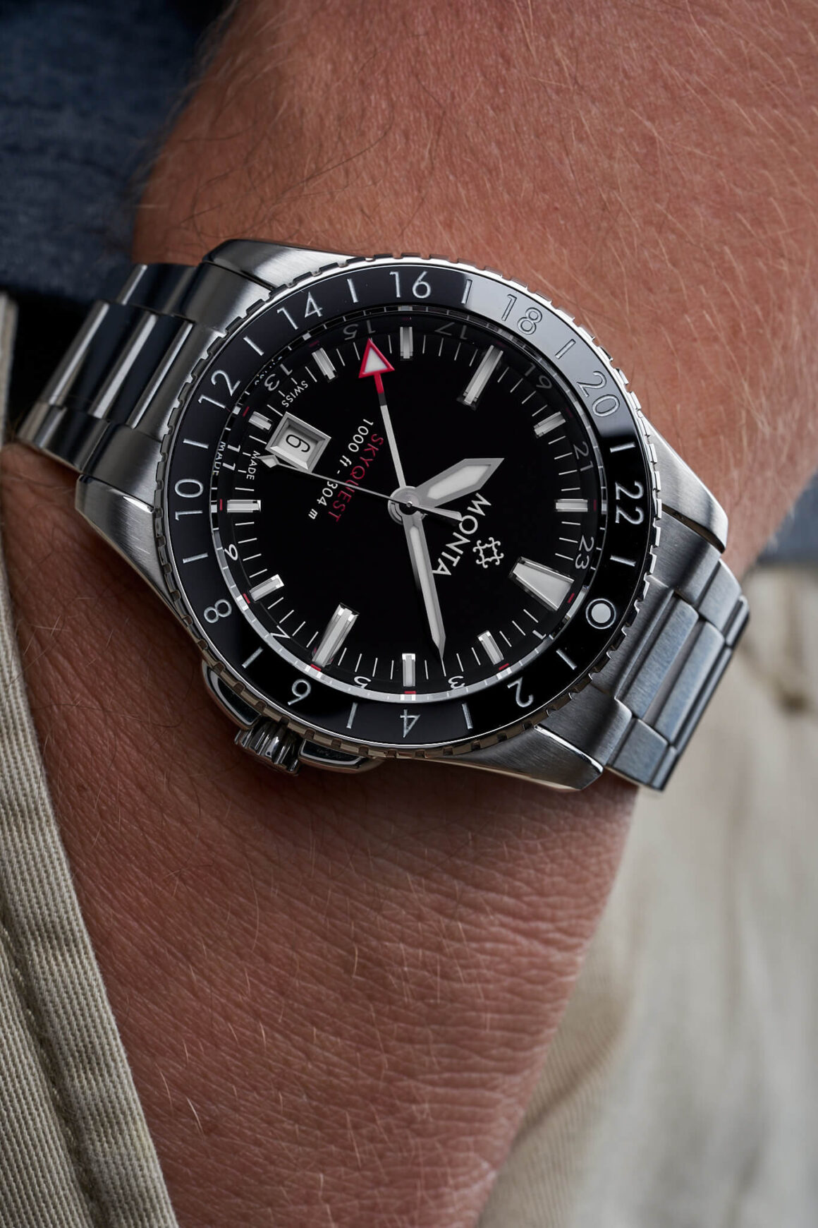 Monta Skyquest 40mm GMT Review - Watch Clicker