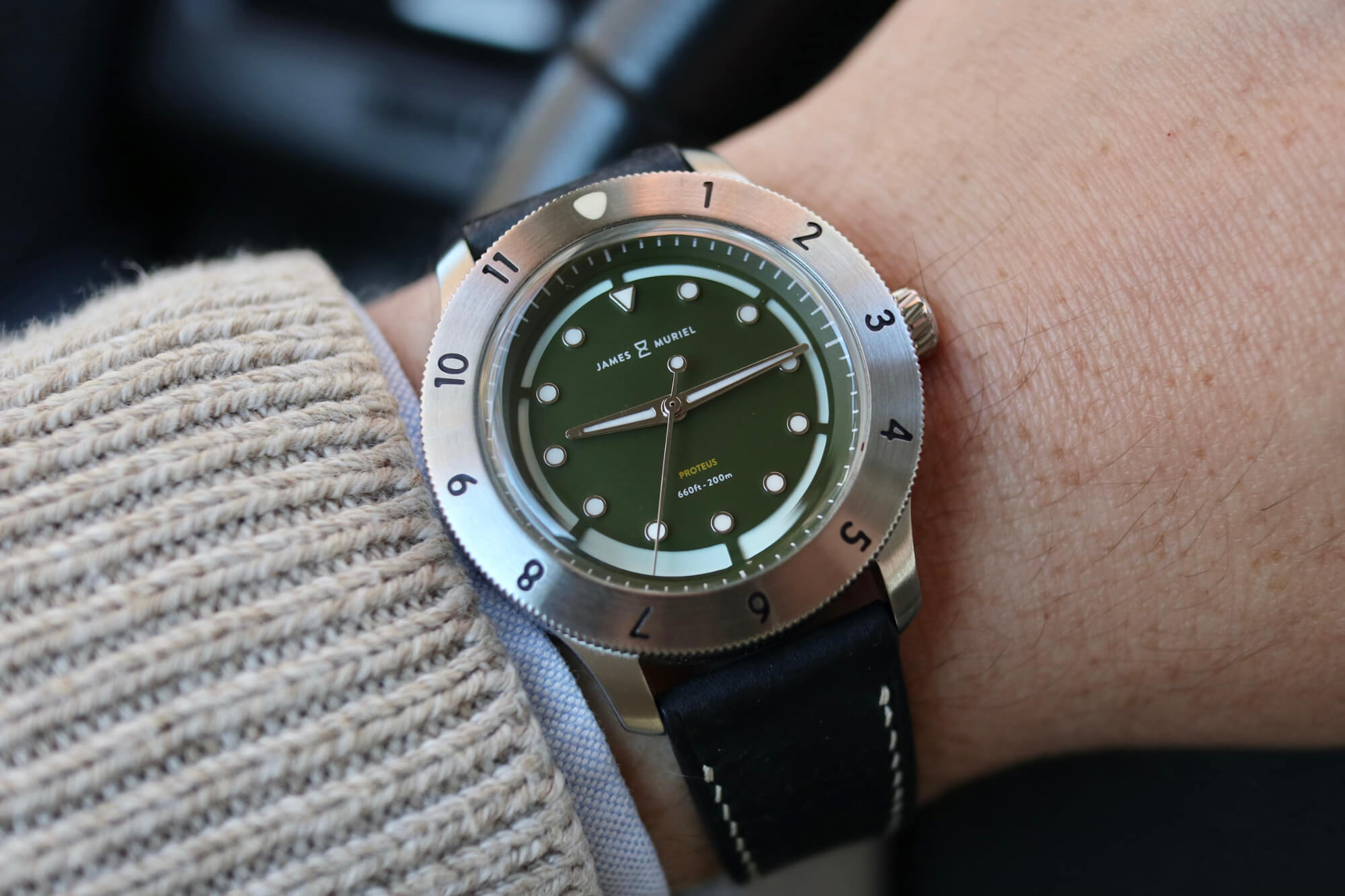 James and Muriel Proteus 40mm Review - Watch Clicker
