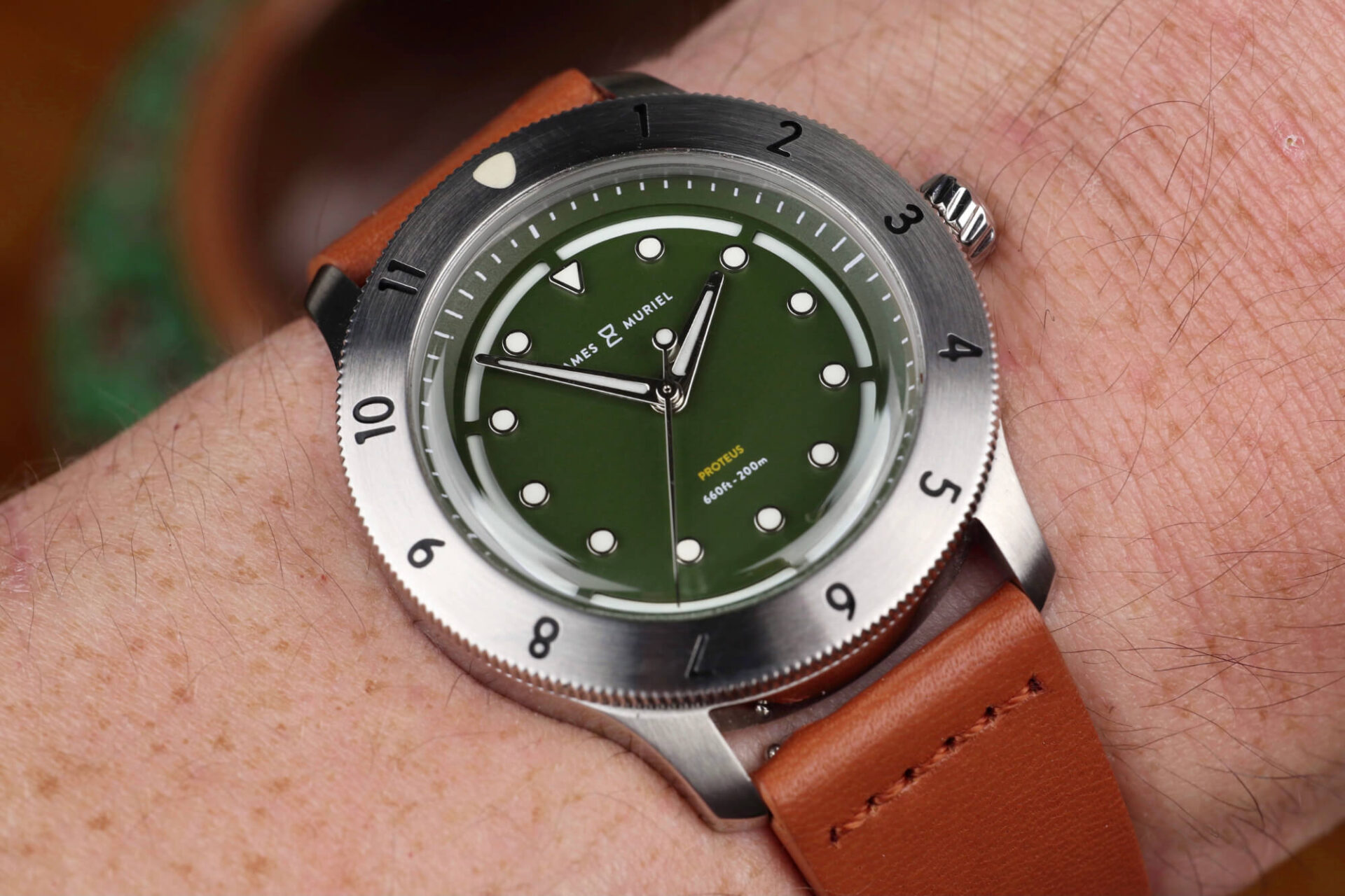 James and Muriel Proteus 40mm Review - Watch Clicker