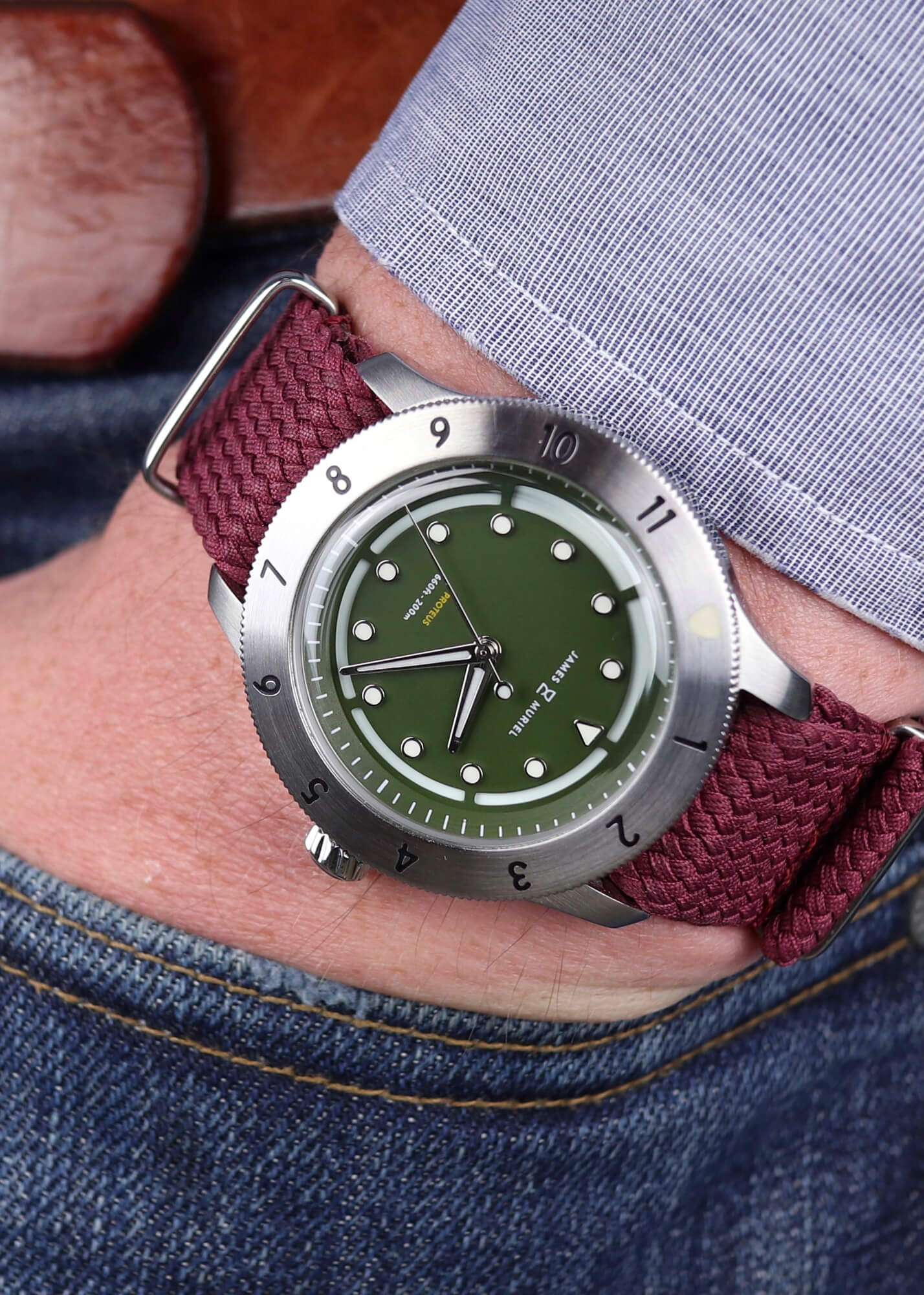 James and Muriel Proteus 40mm Review - Watch Clicker
