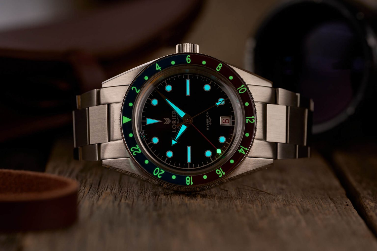Lorier Hyperion 38mm GMT Review - Watch Clicker
