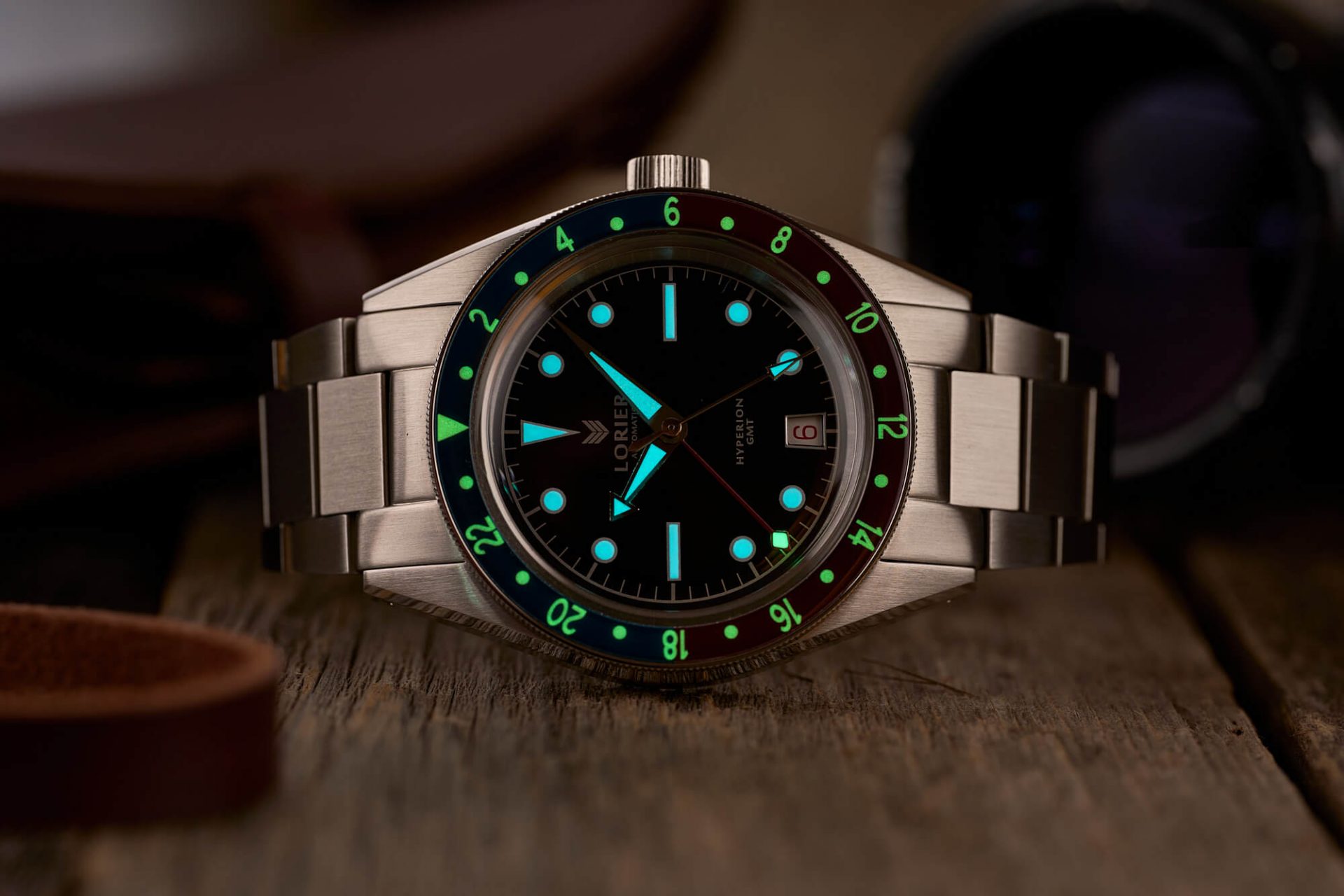 Lorier Hyperion 38mm GMT Review - Watch Clicker