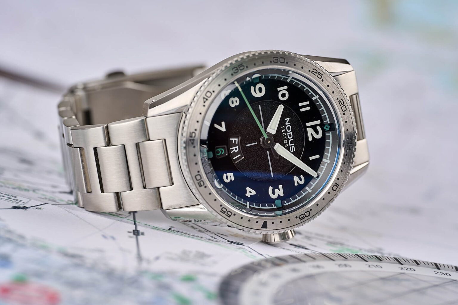 Nodus Sector Pilot 38mm Review - Watch Clicker