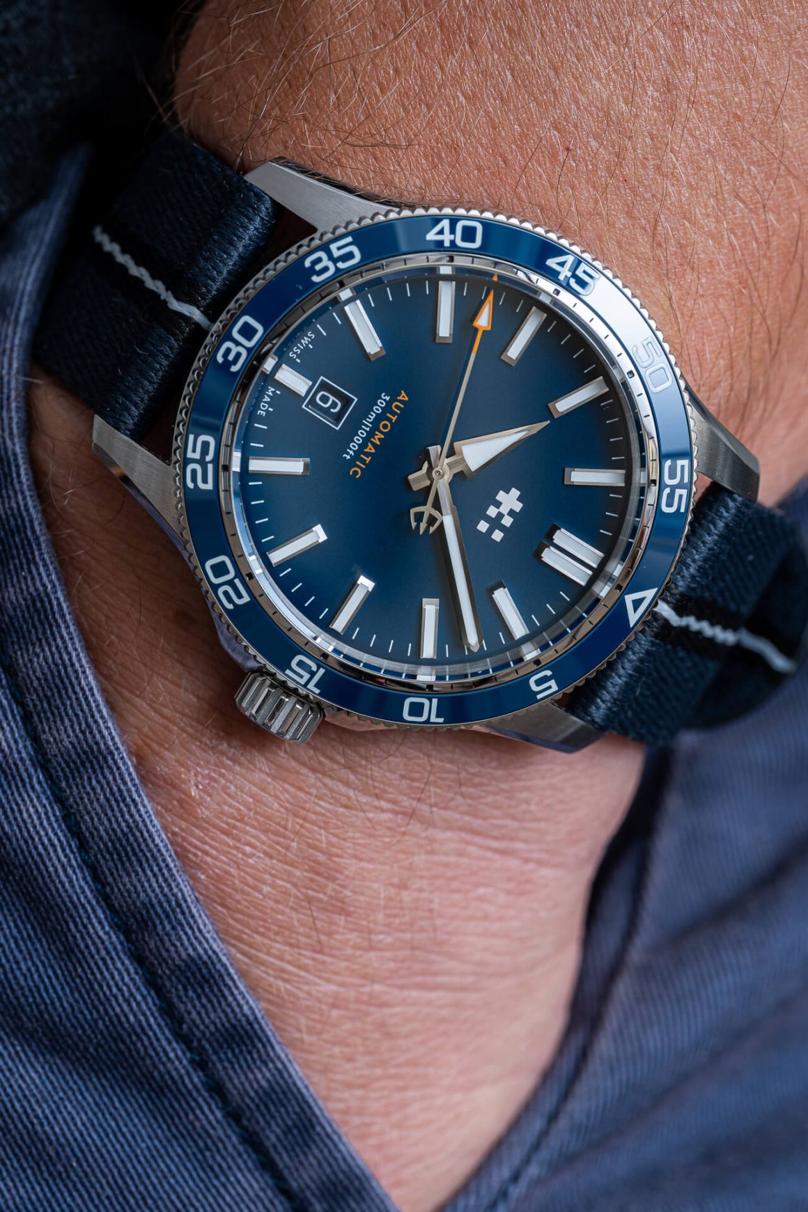 Christopher Ward C60 Trident Pro 300 - Watch Clicker