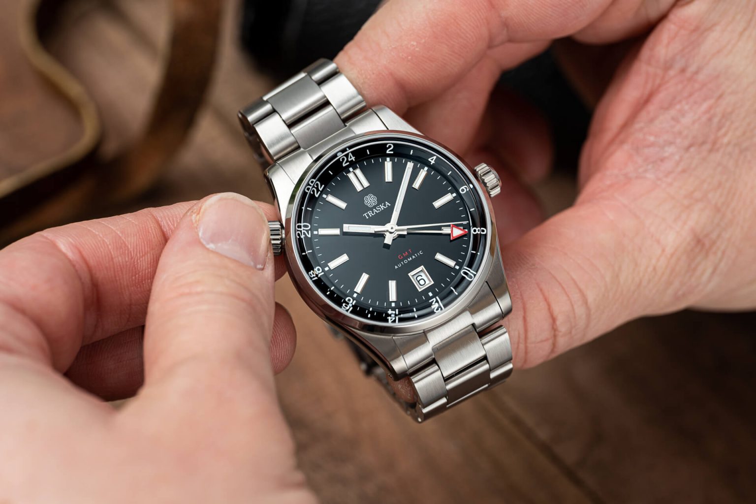 Traska Venturer GMT 38.5mm Review - Watch Clicker