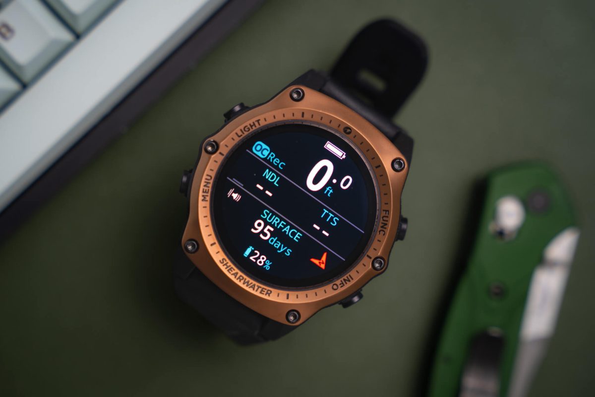 Shearwater Teric 55mm Dive Computer Review - Watch Clicker