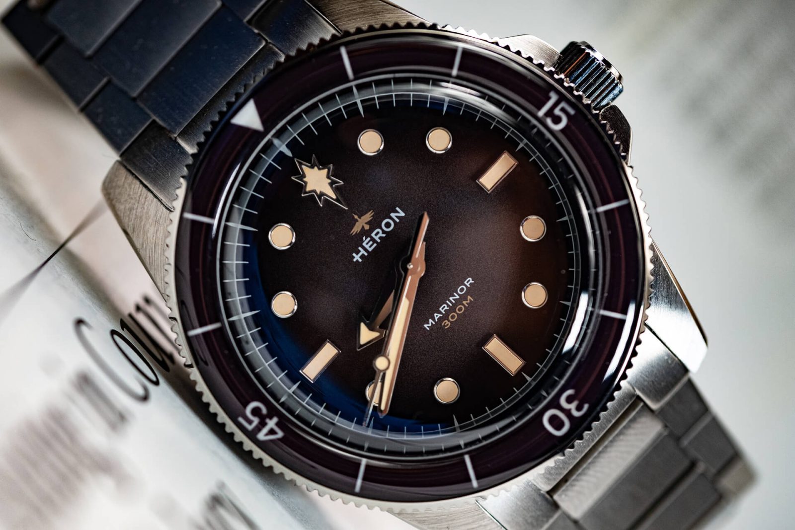 Héron Marinor 39mm Review - Watch Clicker