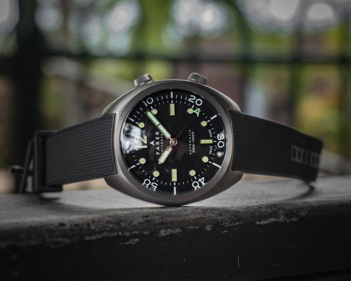 Farer Endeavour II Aquacompressor 41mm Review - Watch Clicker