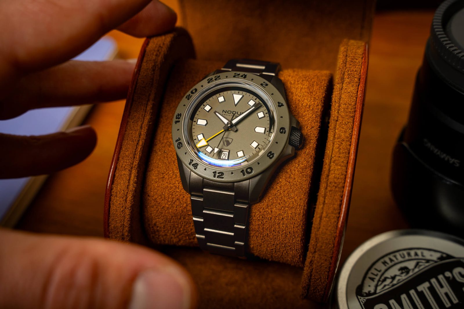 Nodus X Raven Trail Trekker 39mm GMT Review - Watch Clicker